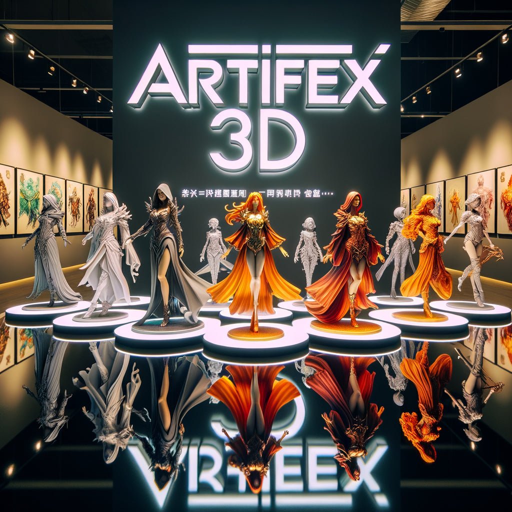 Artifex3D - Movies, Games, Anime & Cartoon Characters – Dark Forge Arts