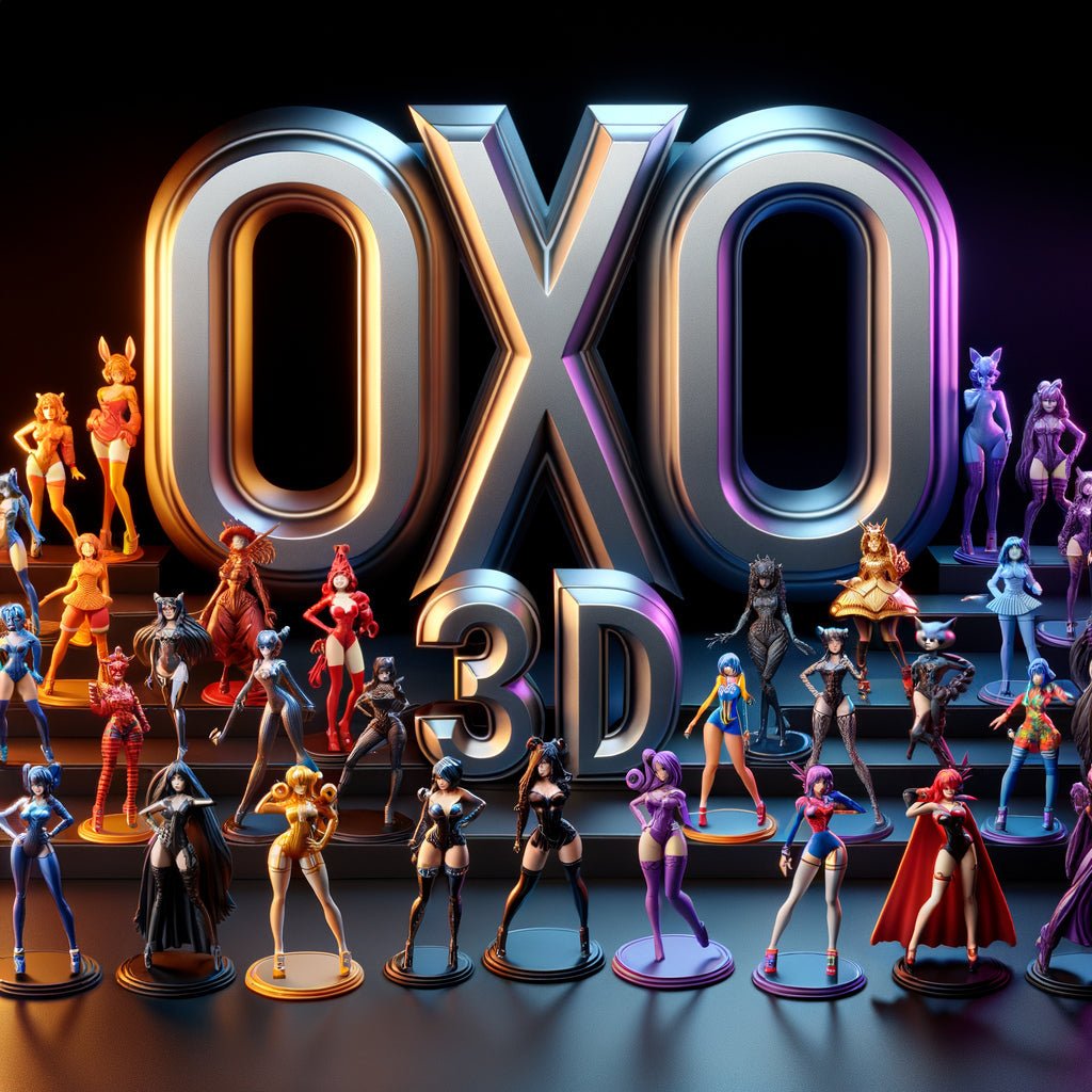 OXO3D - Movies, Games, Anime & Cartoon Characters – Dark Forge Arts