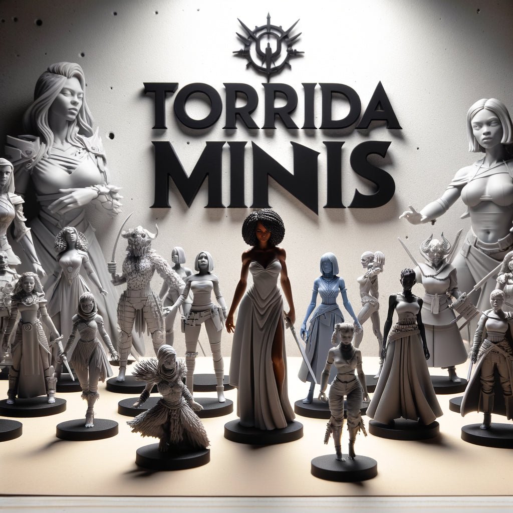 Torrida Minis - Movies, Games, Anime & Cartoon Characters – Dark Forge Arts