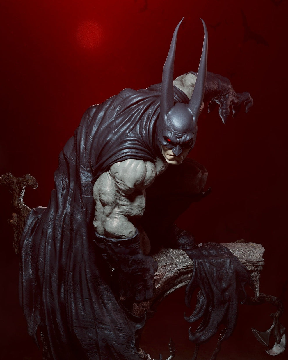 Batman Vampire - CA 3D Studios - Dark Forge Arts