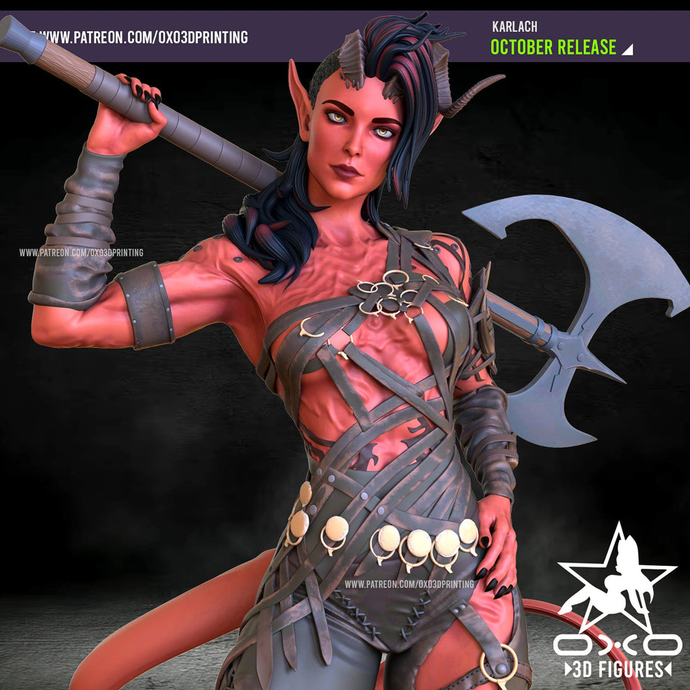 Karlach - OXO3D - Dark Forge Arts