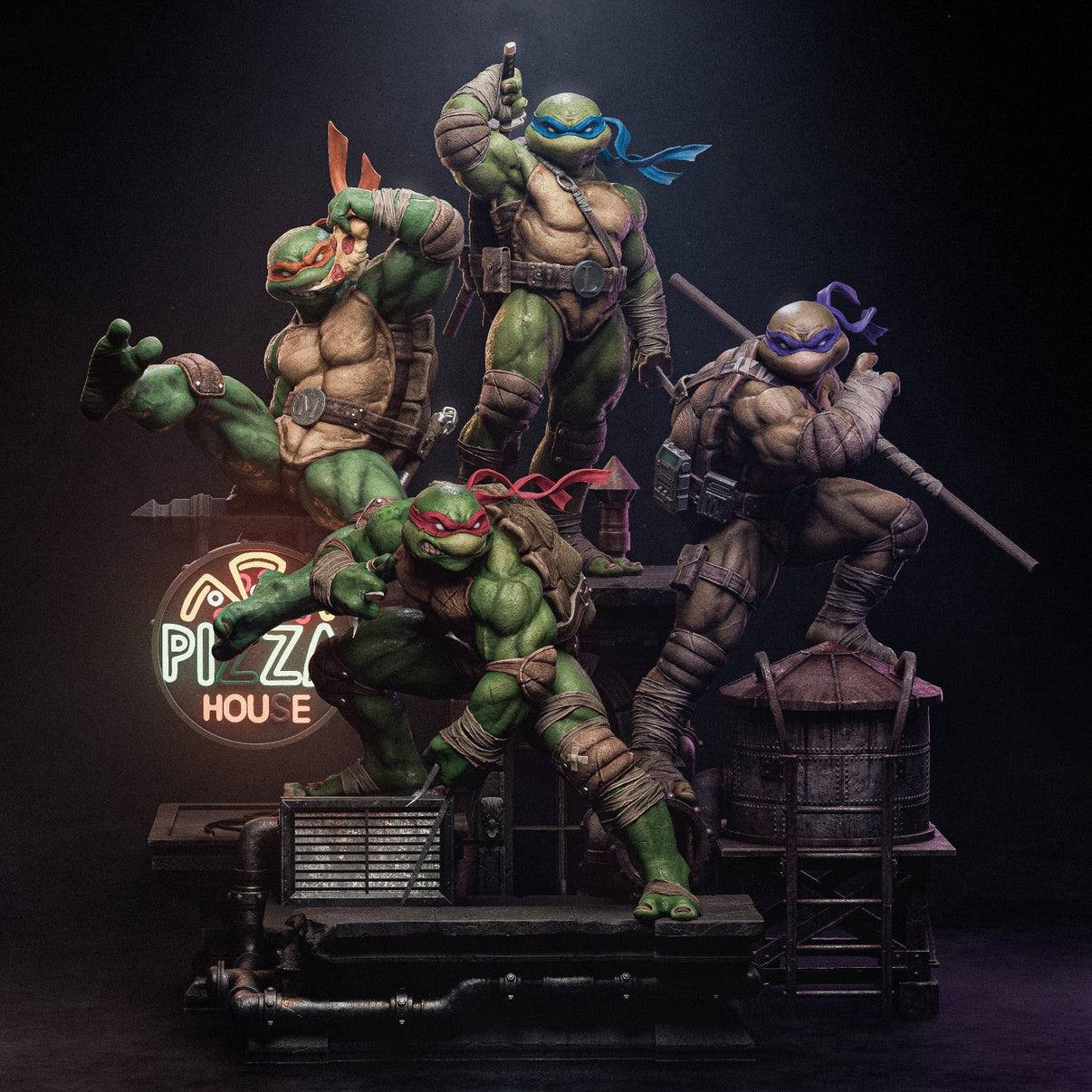 TMNT - CA 3D Studios - Dark Forge Arts